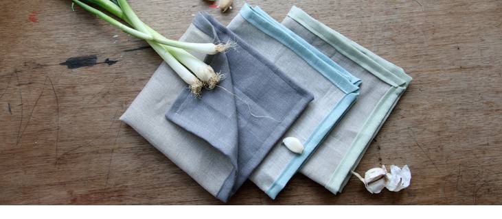 Double Sided Gorgeous Linen Napkin Tutorial – the thread