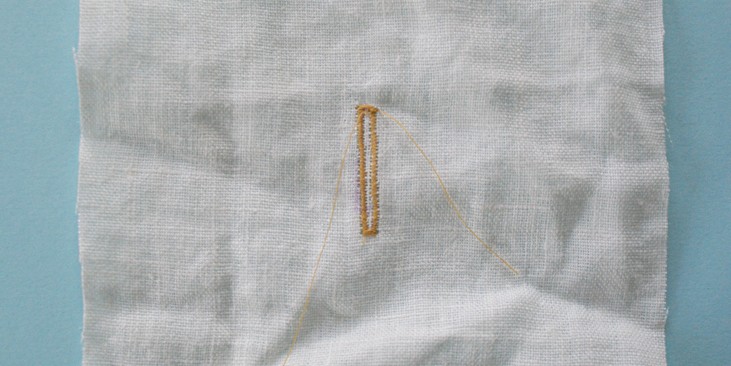How to sew buttonholes – the thread