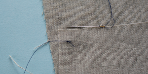 How to do a catch stitch – the thread