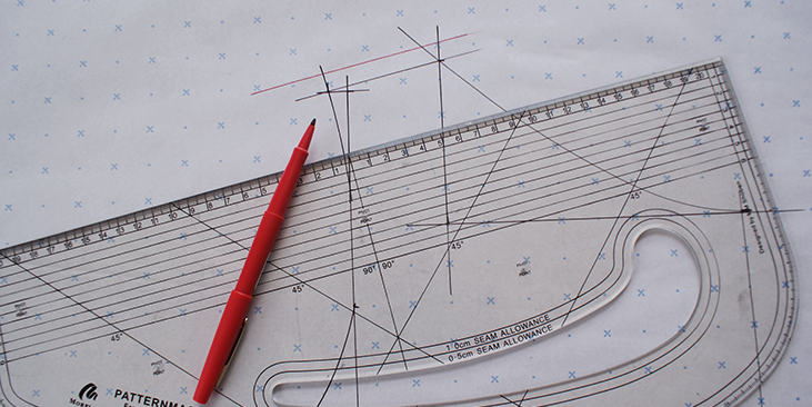 How To Draft a Pattern Tutorial – the thread