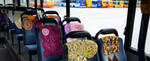 Yarnbombing, Guerilla Kindness, and Crocheted Buses - The Thread Blog