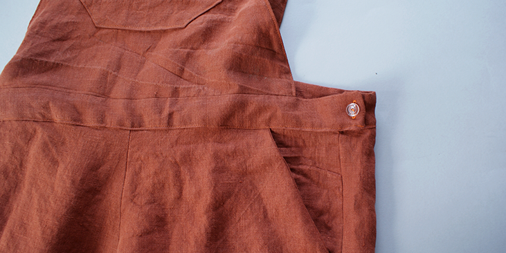 Linen Overalls Tutorial - The Thread Blog
