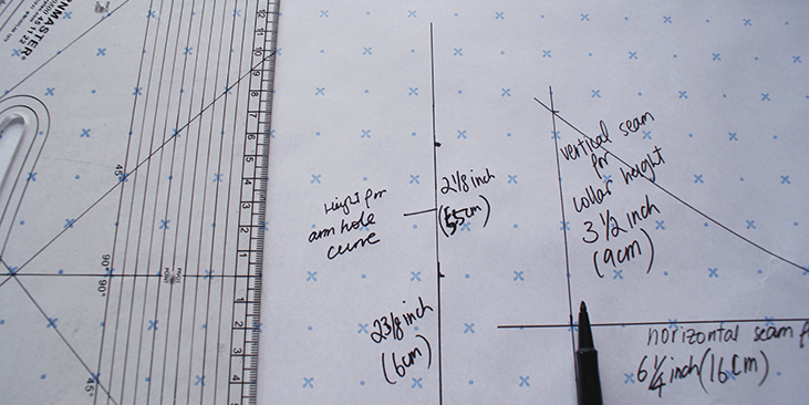 How To Draft a Pattern Tutorial – the thread