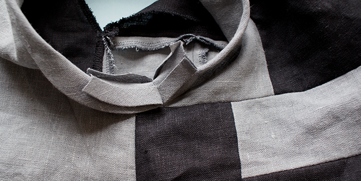 Linen Block Dress Tutorial – the thread