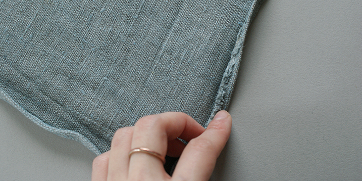 How To Embroider A Linen Scarf Tutorial – the thread
