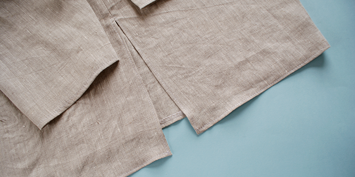 Oversized Linen Dress Tutorial – the thread