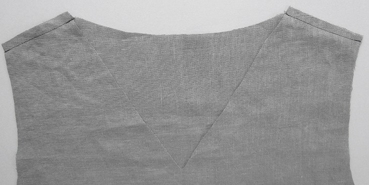Sewing Glossary: How to Sew a Facing to a V-Neckline Tutorial – the thread
