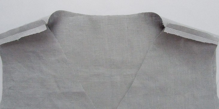 Sewing Glossary: How to Sew a Facing to a V-Neckline Tutorial – the thread