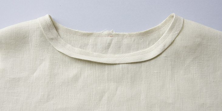 How to Bind a Neckline With a Bias Band Tutorial – the thread