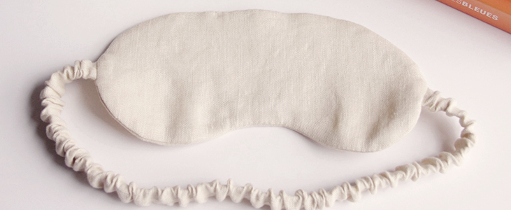 How to make a Linen Sleep Mask Tutorial – the thread