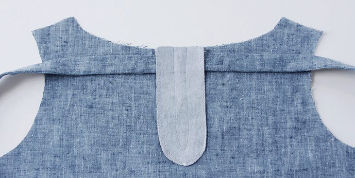 How To Sew and Attach a Back Tie Tutorial – the thread