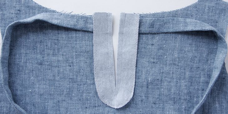 How To Sew and Attach a Back Tie Tutorial – the thread