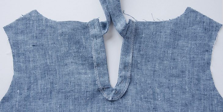 How To Sew and Attach a Back Tie Tutorial – the thread