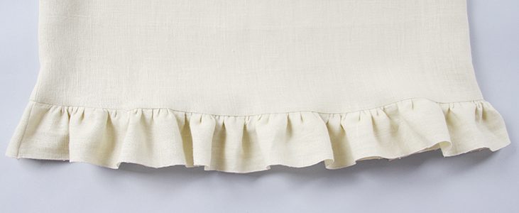 Sewing Glossary: How to Sew and Attach a Ruffle Tutorial – the thread