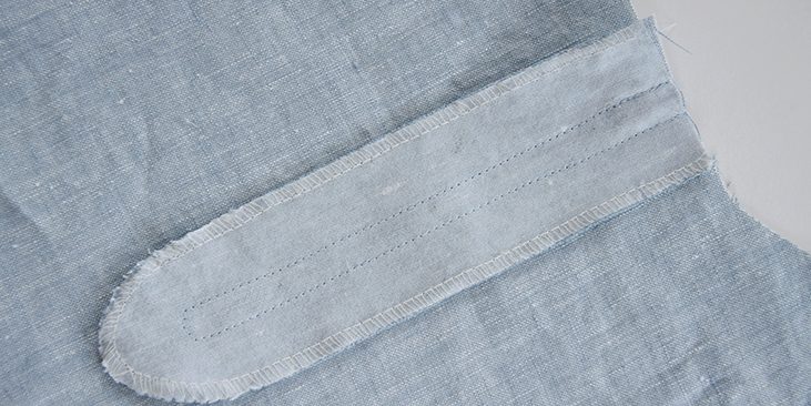 Sewing Glossary: How To Sew a Button Loop Tutorial – the thread