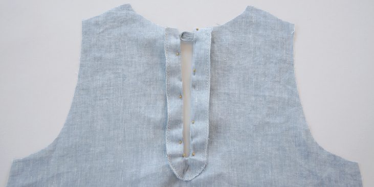 Sewing Glossary: How To Sew a Button Loop Tutorial – the thread