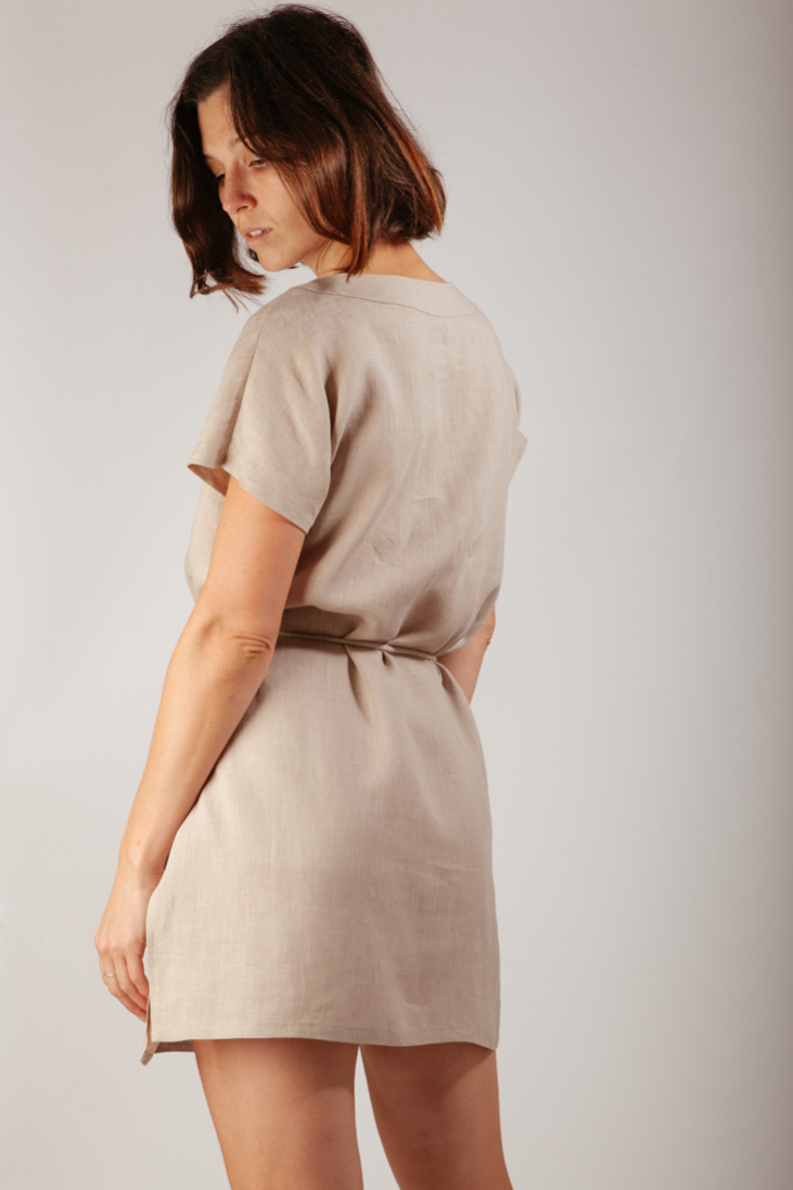 Linen Tunic With Tassel Belt Tutorial – the thread