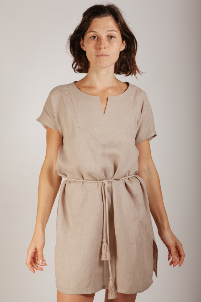 Linen Tunic With Tassel Belt Tutorial – the thread
