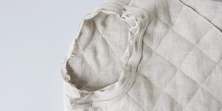 Quilted Linen Vest Tutorial – the thread