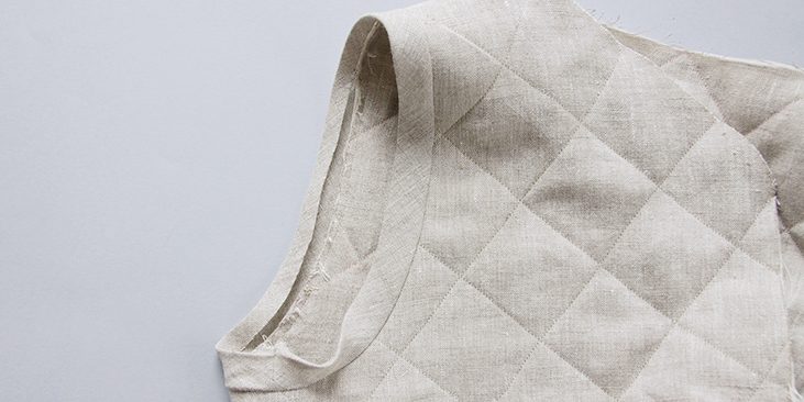 Quilted Linen Vest Tutorial – the thread