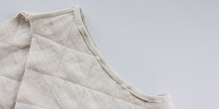 Quilted Linen Vest Tutorial – the thread