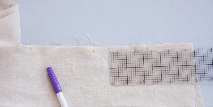 Reversible V-Neck Linen Tank Top Tutorial – the thread