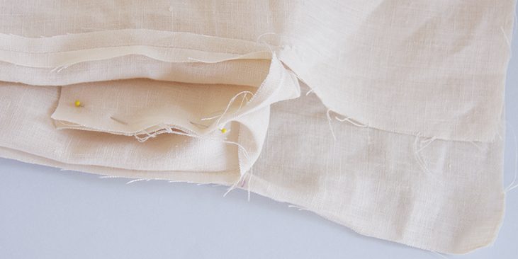 Reversible V-Neck Linen Tank Top Tutorial – the thread