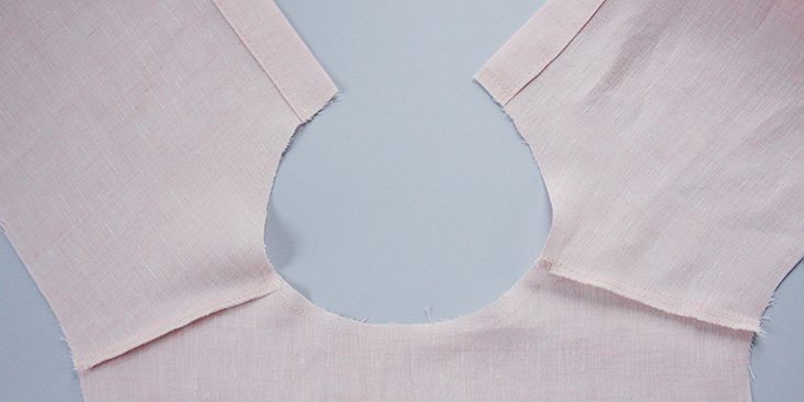 Sewing Glossary: How To Draft And Sew A Mandarin Collar Tutorial – the thread