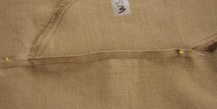 Sewing Glossary: How To Add Inseam Pockets To A Flat-felled Seam – the ...