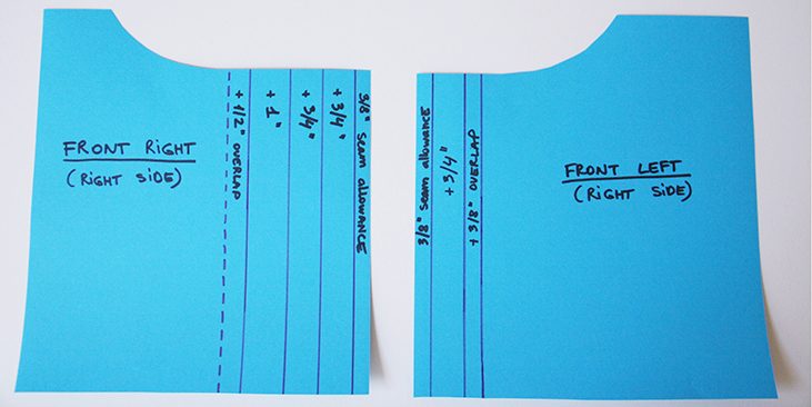 Sewing Glossary: How To Draft And Sew Concealed Button Bands – the thread