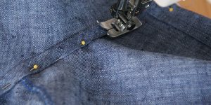 Shirt Dress With Concealed Button Placket Tutorial and Pattern – the thread