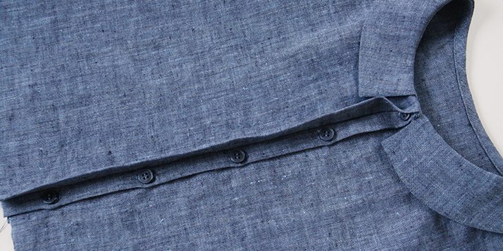 Shirt Dress With Concealed Button Placket Tutorial and Pattern – the thread
