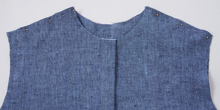 Shirt Dress With Concealed Button Placket Tutorial and Pattern – the thread