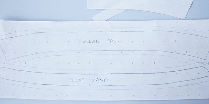 Sewing Glossary: How To Draft And Sew A Shirt Collar Tutorial – the thread