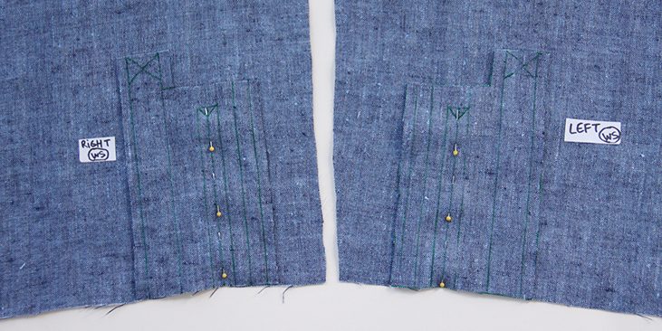 Genia Tailored Linen Shirt Tutorial and Pattern – the thread