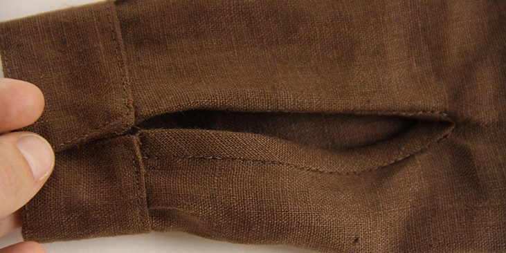 Sewing Glossary: How To Sew A Continuous Bound Sleeve Placket - The ...