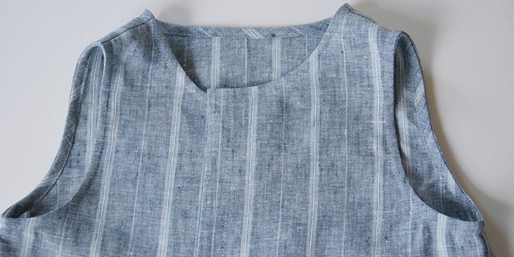 Pattern Hack: Turn a Simple Tank into a Button-Down Top Tutorial – the ...