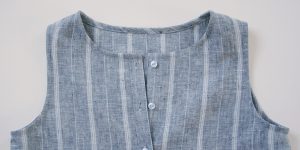 Pattern Hack: Turn a Simple Tank into a Button-Down Top Tutorial – the ...