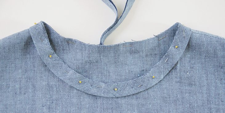 Oona A-Line Dress With Oversized Patch Pocket Tutorial and Pattern ...