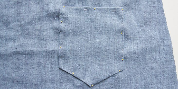 Oona A-Line Dress With Oversized Patch Pocket Tutorial and Pattern ...