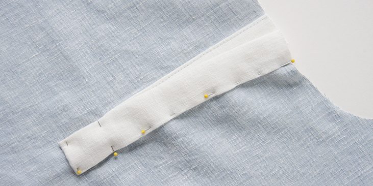 Sewing Glossary: How To Draft And Sew A Partial Button Placket The Easy ...