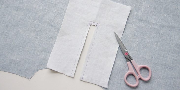 Sewing Glossary: How To Draft And Sew A Partial Button Placket The Easy ...