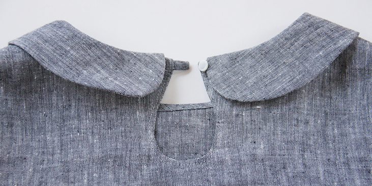 Peter Pan Collar Dress Tutorial and Pattern – the thread