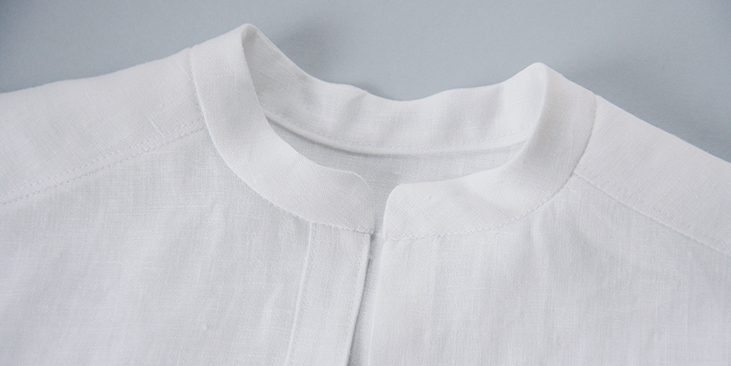 Jade Relaxed Linen Shirt Tutorial and Pattern – the thread