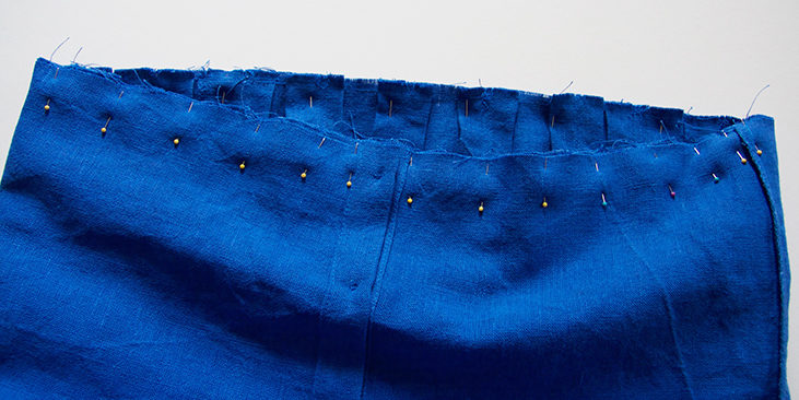 Harper Box Pleated Dress Tutorial And Pattern The Thread