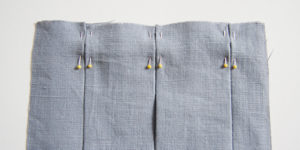 Sewing Glossary: How To Sew Box Pleats Tutorial – the thread