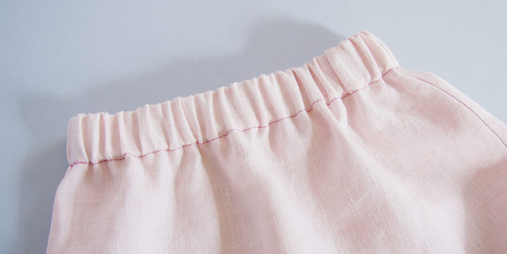 Sewing Glossary: Three Ways To Sew Elastic Waistband Tutorial – the thread