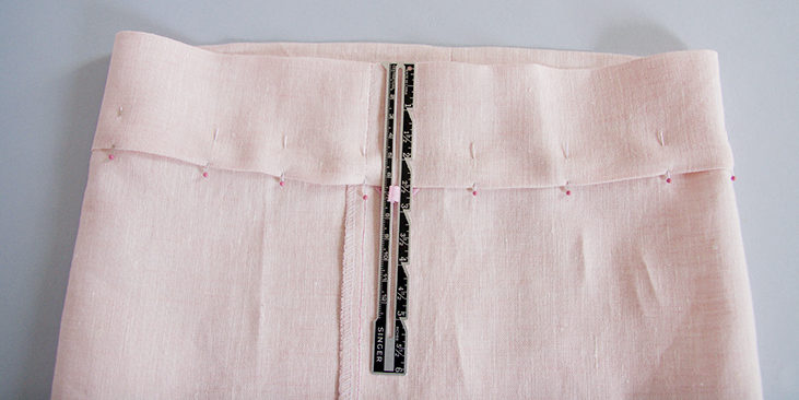 Sewing Glossary: Three Ways To Sew Elastic Waistband Tutorial – the thread