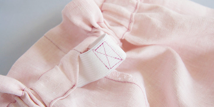 Sewing Glossary: Three Ways To Sew Elastic Waistband Tutorial – the thread