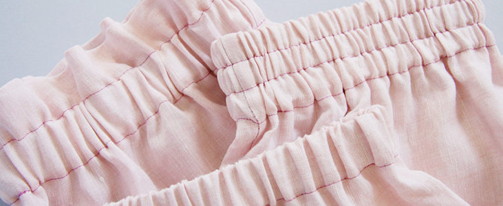 Sewing Glossary: Three Ways To Sew Elastic Waistband Tutorial – the thread